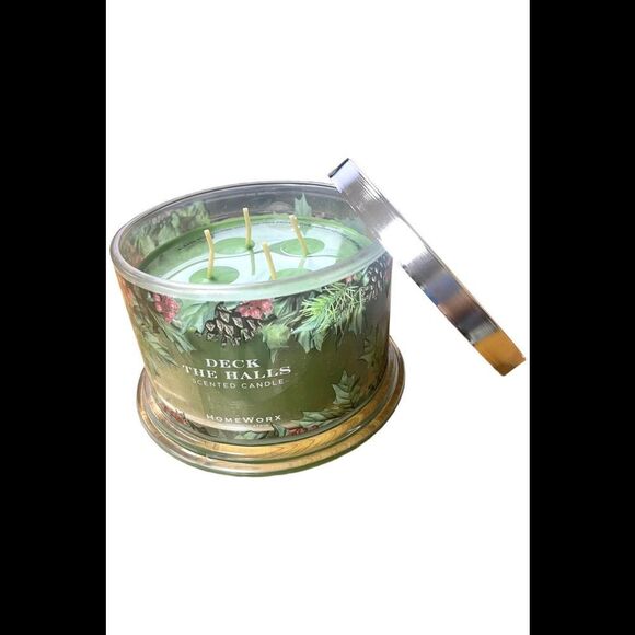 Homeworx | Accents | Homeworx By Slatkin Co Candle Desk The Halls 8 Oz ...